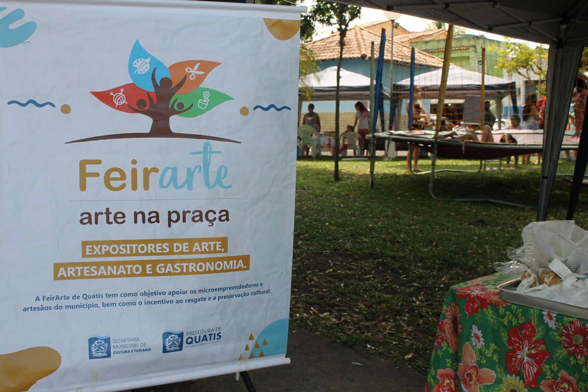 6ª EDIÇÃO DA FEIRARTE - FEIRA NA PRAÇA – Prefeitura Municipal de Quatis