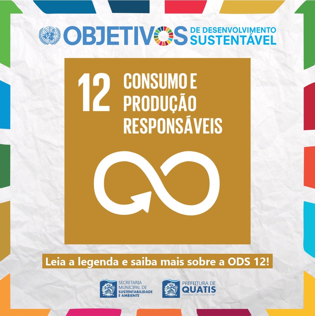 17 OBJETIVOS DO DESENVOLVIMENTO SUSTENTÁVEL (ODS) – Prefeitura Municipal de Quatis