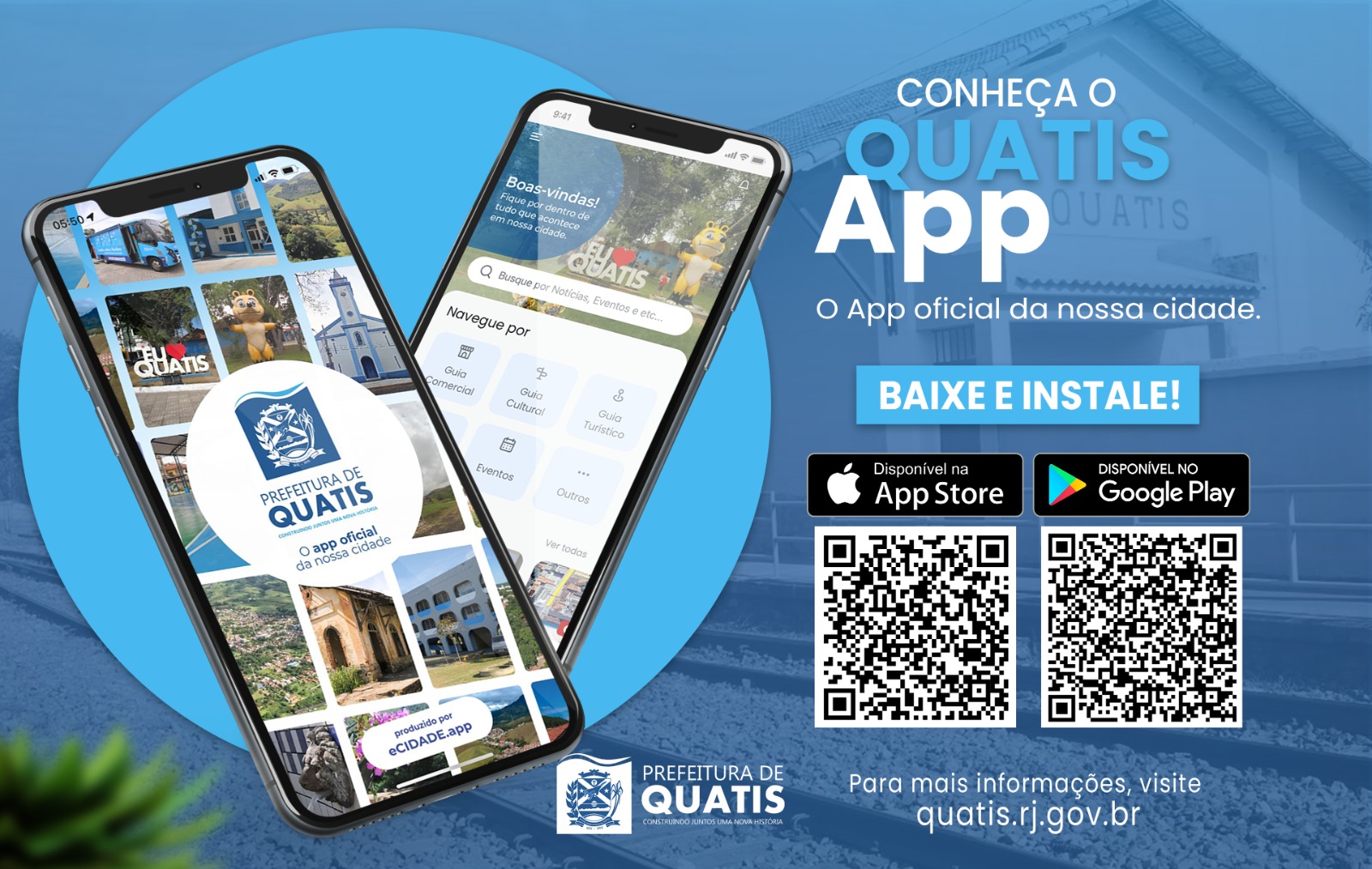 QUATIS APP: MAIS NOVO APLICATIVO PARA CELULAR É LANÇADO PELA PREFEITURA ...