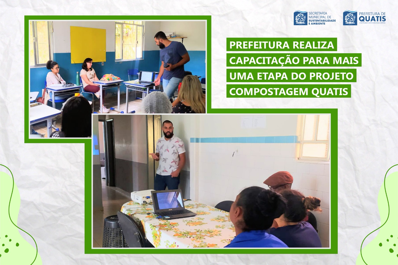 PREFEITURA REALIZA CAPACITAÇÃO PARA MAIS UMA ETAPA DO PROJETO ...